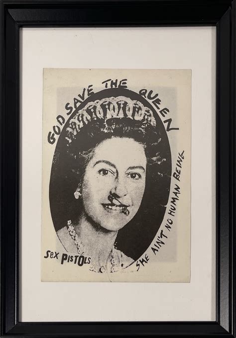 Lot 68 Sex Pistols God Save The Queen Original Flyer
