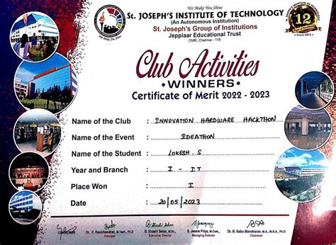 Lokesh S On Linkedin Excited To Share My Winning Certificate From Innovation Hardware Hackathon