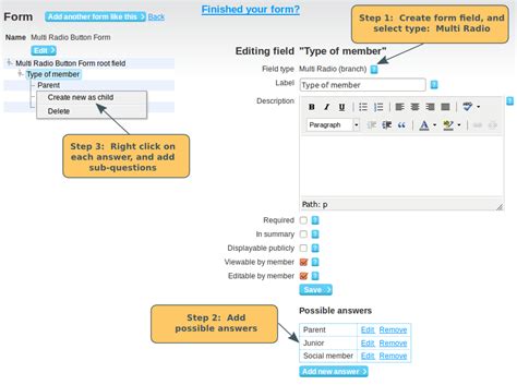 How Multi Radio Buttons Work And Examples Of How They Can Be Used