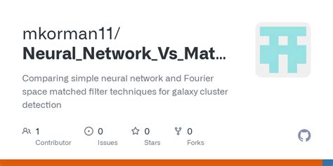 Github Mkorman11neuralnetworkvsmatchedfilter Comparing Simple
