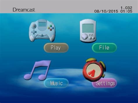 Dreamcast Menu