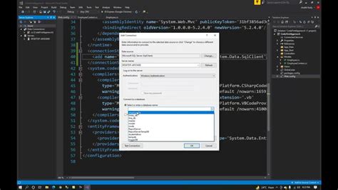 Code First Approach In Aspnet Mvc Youtube