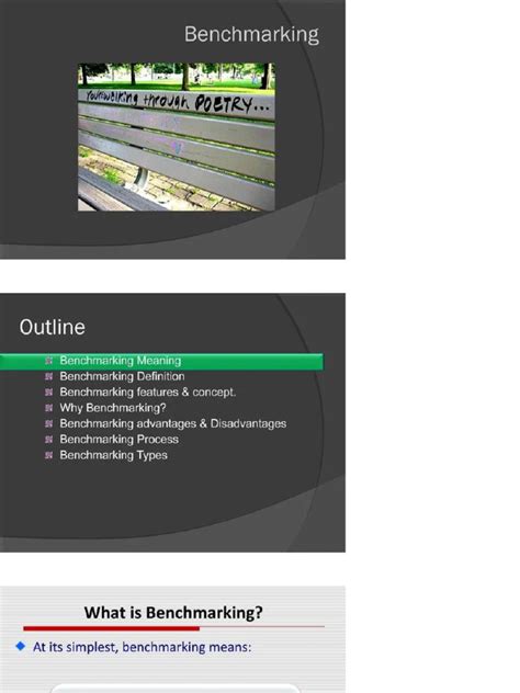 Benchmarkingpptx Pdf