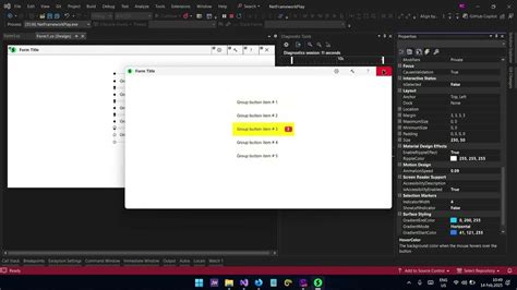 🚀 C Winforms Group Button Simplify Ui With Siticone 🔘 Youtube