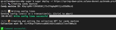 How To Deploy An Nft Collection On Solana Using Sugar Candy Machine