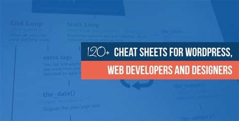 Wordpress Cheat Sheet