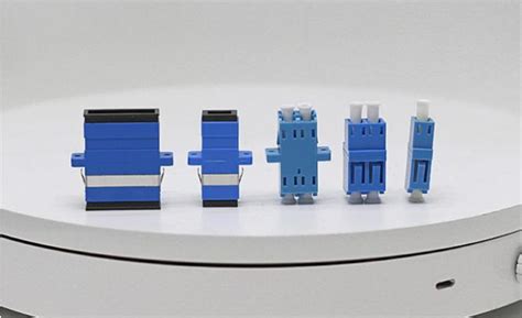 Multi Mode Duplex Plastic Green Sc Apc Bulkhead Adapter With Flanges