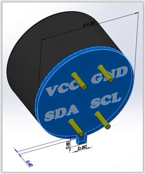 Mlx90640 32x24 Ir Array By Dtomyy Download Free Stl Model
