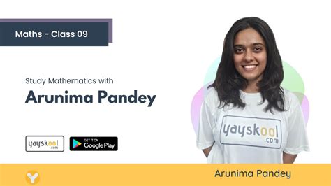 Maths Course For Class 09 Study And Practice Maths With Arunima Pandey