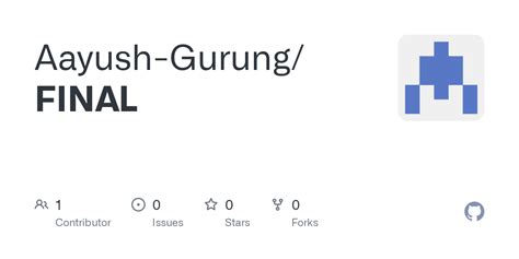 Github Aayush Gurungfinal