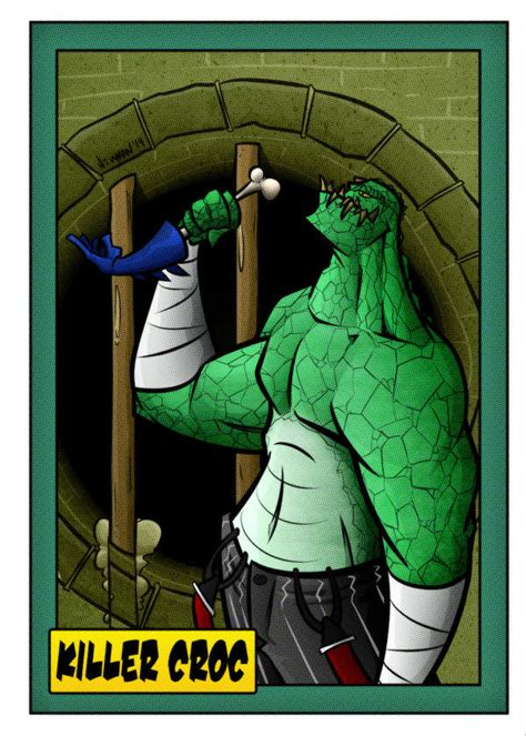 Killer Croc By Grayscalexlii On Deviantart
