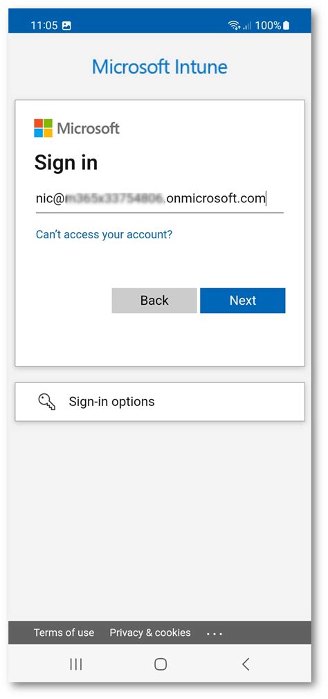 microsoft intune block personal devices enrollment ict power
