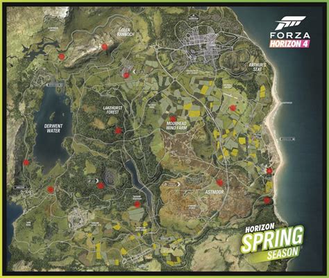 Guía Forza Horizon 4 Mapa Y Vídeo Para Encontrar Todos Los Coches