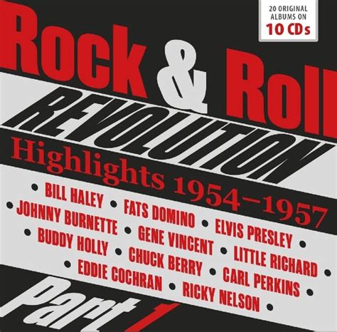Rock And Roll Revolution Highlights 1954 1957 Part 1 10 Cds Jpcde