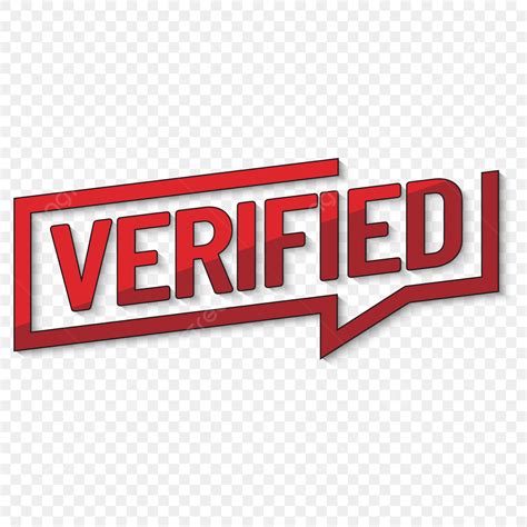 Verified Sign Vector Art Png Verified Sign In Banner Style Verified