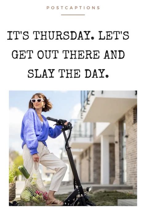 50 Thursday Captions For Instagram