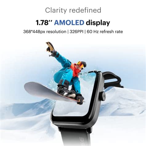 noise colorfit pro 4 alpha bluetooth calling smart watch with 1 78 amoled display tru sync