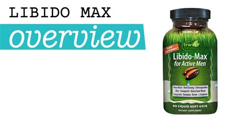 Libido Max Review Is It Effective For Libido And Stamina