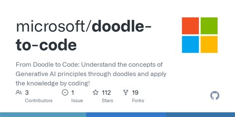 GitHub Microsoft Doodle To Code From Doodle To Code Understand The Concepts Of Generative AI