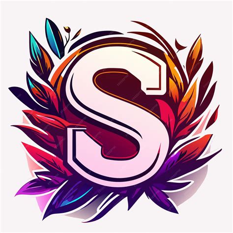 文字 S モダンなカラフルなロゴ ビジネス S 文字アイデンティティ ロゴ ベクター デザイン Premium Ai生成ベクトル画像