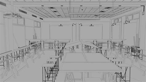 Architecture Design Studio Classroom 3d Model By Zyed Architecture Design Studio Classroom 3d Model By Zyed
