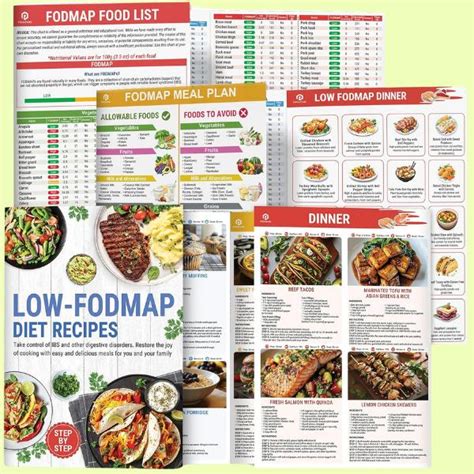 Fodmap Set 3 Low Fodmap Diet List Of Foods Printable Food Tiktok Shop