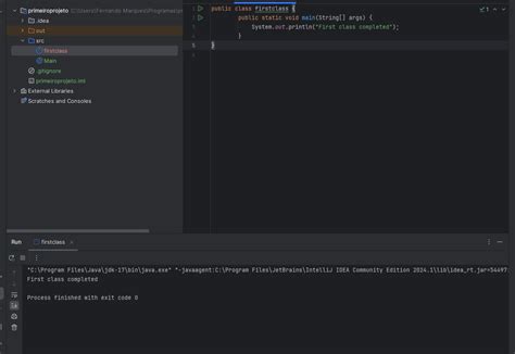 Projeto Primeira Classe Java Criando A Sua Primeira Aplicação Alura Cursos Online De