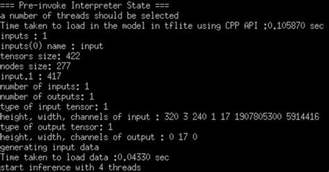Input And Output Tensors Of Converted Tflite Model Do Not Accord With