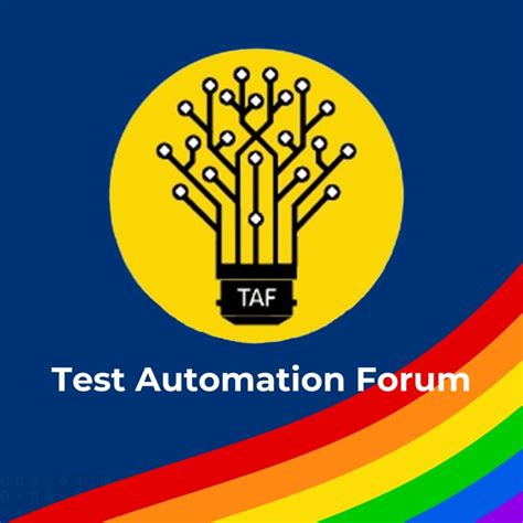 Pridemonth Testautomation Diversityintech Test Automation Forum Taf