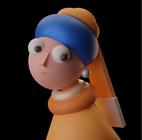 【blender】如何做一个珍珠耳环少女blenderlittlewolfand 2048 Ai社区 【blender】如何做一个珍珠耳环少女blenderlittlewolfand 2048 Ai社区
