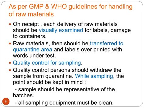 Analysis Of Raw Materials PPTX