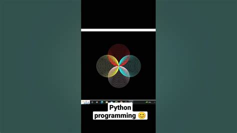 python programming 😱 drawing using coding 🔥 shorts