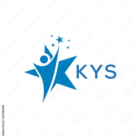 Kys Letter Logo White Background Kys Business Finance Logo Design