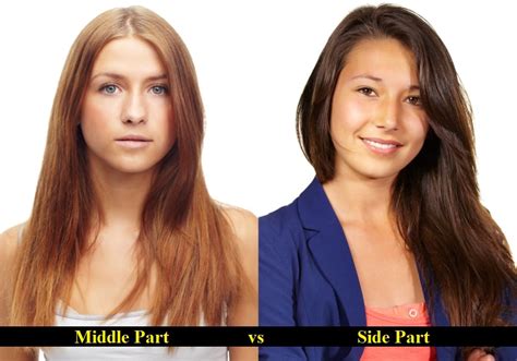 Middle Part Or Side Part Which One Is Right For You Hairstyle Camp