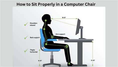 How To Sit Properly In A Computer Chair Verywell Nature Think Positive And Know More