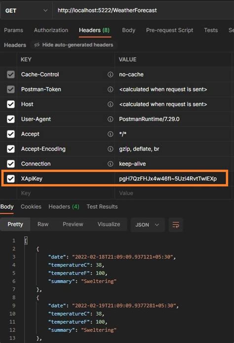 Using Api Key Authentication To Secure Asp Net Core Web Api