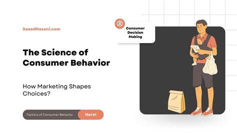 The Science Of Consumer Behavior How Marketing Shapes Choices Saeed Hasani