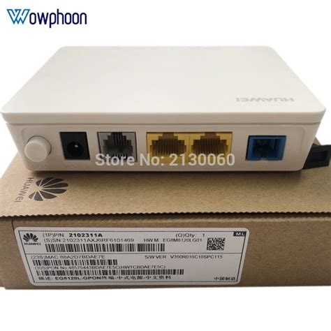 Huawei Echolife EG8120L GPON ONU ONT 1GE 1FE 1TEL Vicedeal