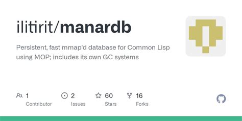 manardb is a portable across lisps on linux memory mapped database