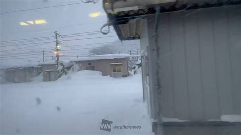 奥羽線院内えき秋田山形の県境午前中 秋田県湯沢市 ながせ ウェザーニュース
