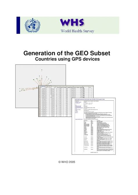 Pdf Countries Using Gps Devices Whothe Generation Of The Geo