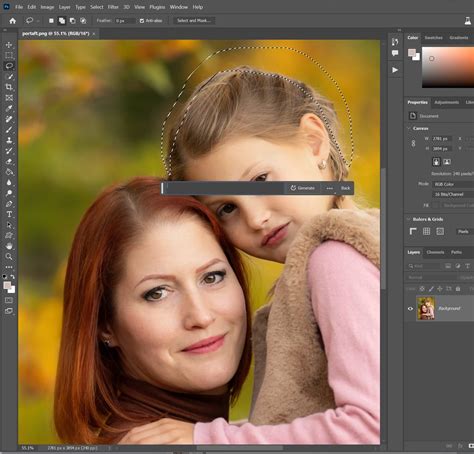 ai generative hair fix photo education by daniel