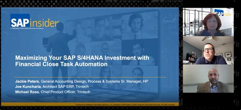 Maximizing Your Sap S 4hana Investment With Financial Close Task Automation Mastering Sap
