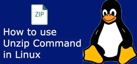 How To Use Unzip Command In Linux Linuxtechlab
