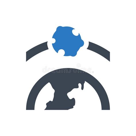 Planet Orbit Icon Stock Vector Illustration Of Symbol 262612542