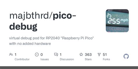 Pico Debug Openocd Md At Master Majbthrd Pico Debug GitHub
