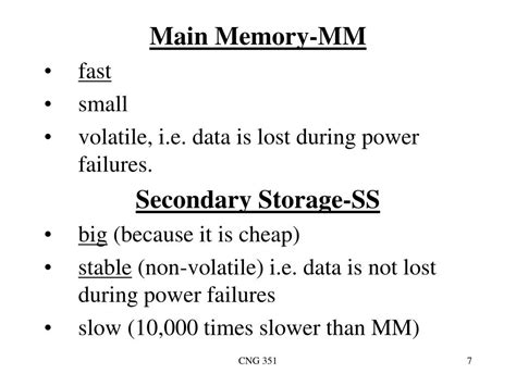 Ppt Cng 351 Introduction To Data Management And File Structures