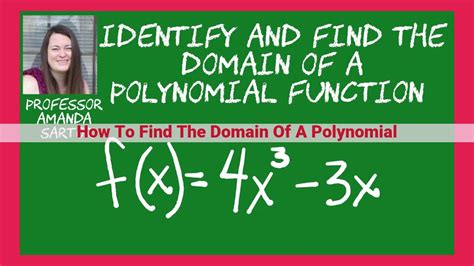 Seo Optimized Title Determine The Domain Of A Polynomial A Comprehensive Guide