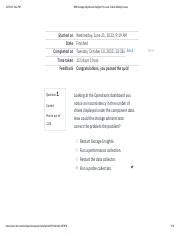 IBM Storage Insights And Insights Pro Level Quiz Review And Course Hero