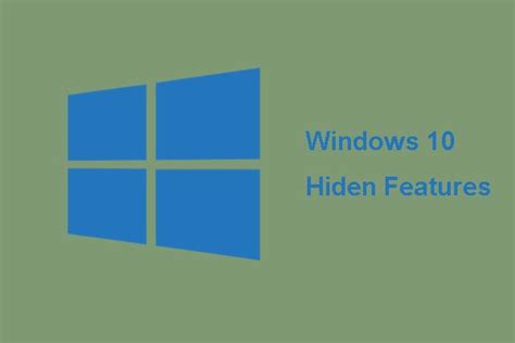 A Brief Introduction Of Secrets Windows Hidden Tricks MiniTool